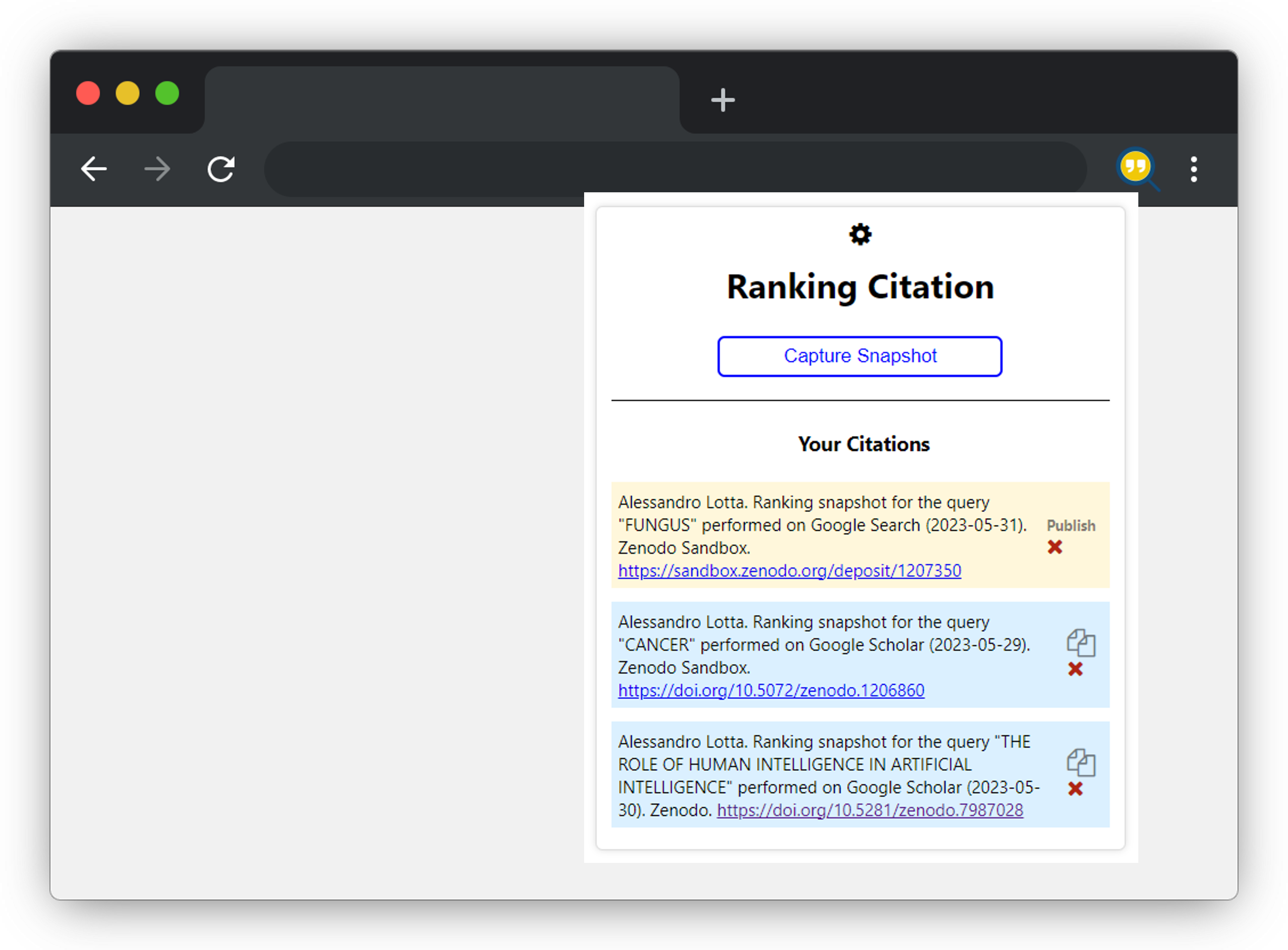 Ranking Citation